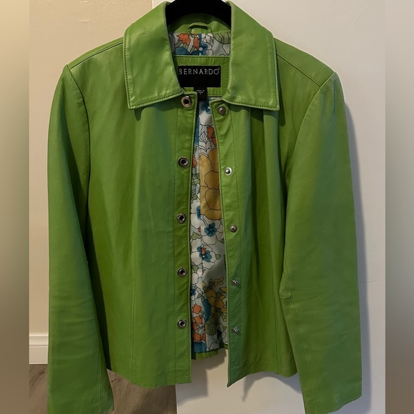 Bernardo | Jackets & Coats | Vintage Bernardo Leather Jacket | Poshmark